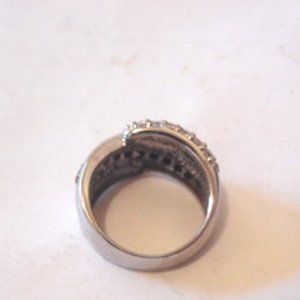 Technibond | Jewelry | Rare Technibond Black And White Pave Diamond ...